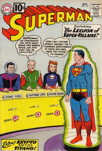 Silver Age DC Legion Of Super-Heroes Classic Silver Age DC