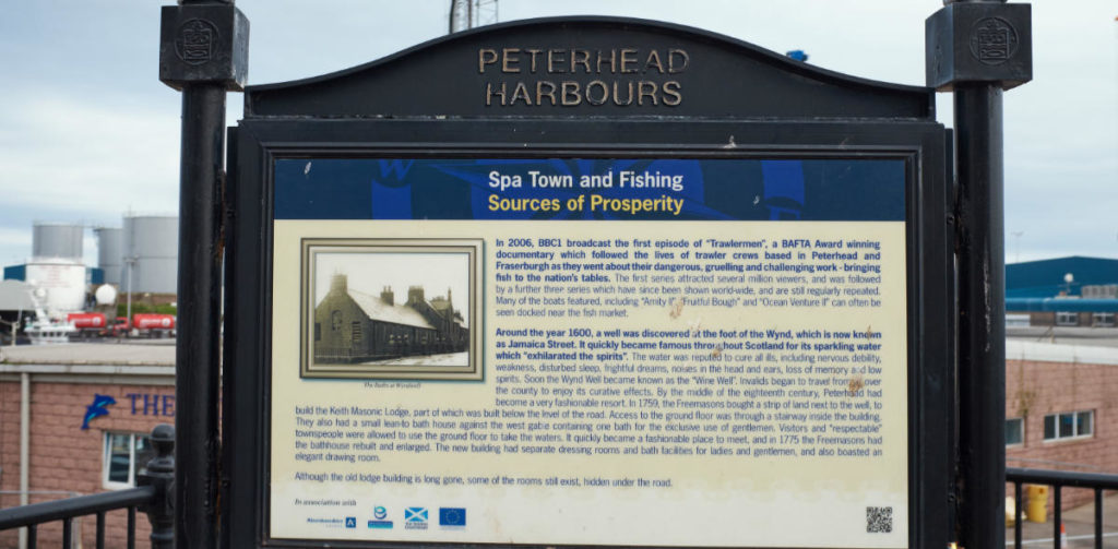 Peterhead The Fishing Town In The Scottish Highlands